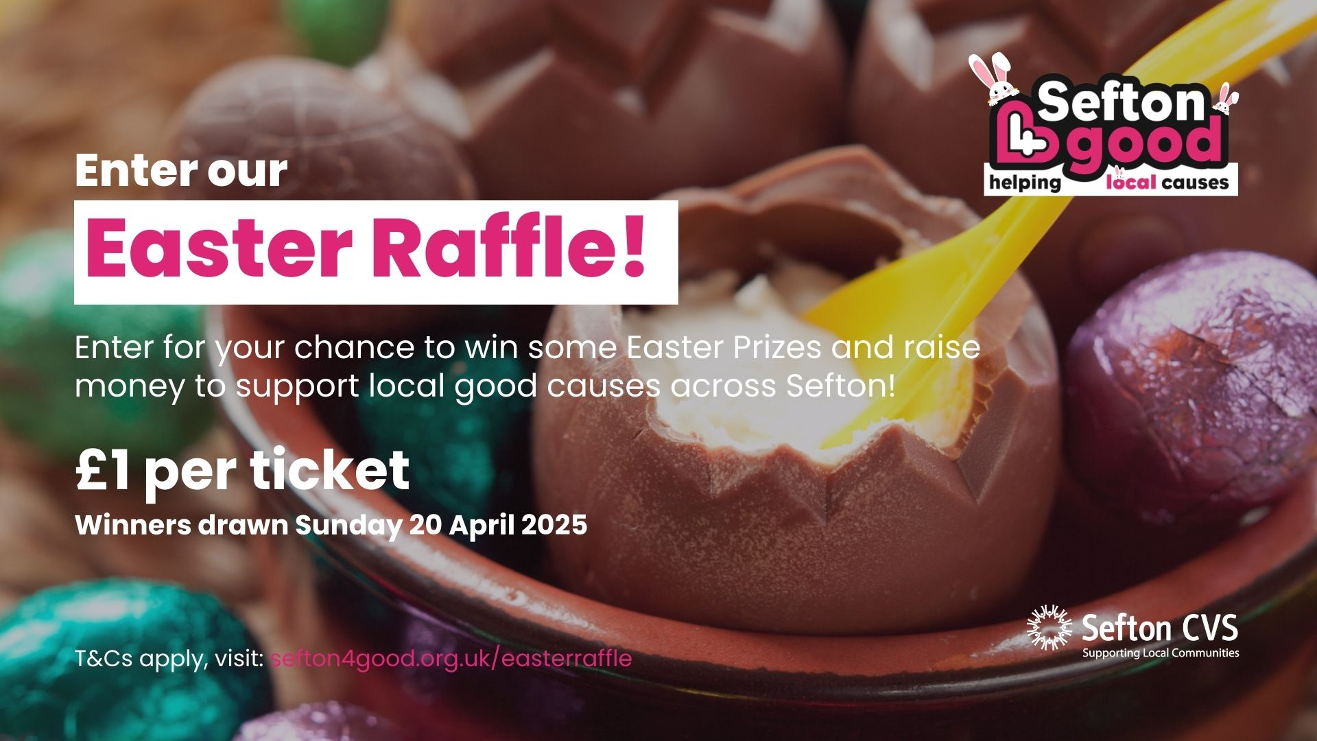 Easter Raffle 2025 – Sefton 4 Good